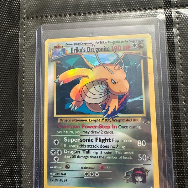 Ash's Charizard Gym Heroes Revival Handmade Holo Proxy Card - Etsy