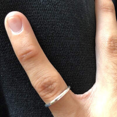 Sterling Silver Stacking Rings Stackable Ring Set 925 Silver Rings ...