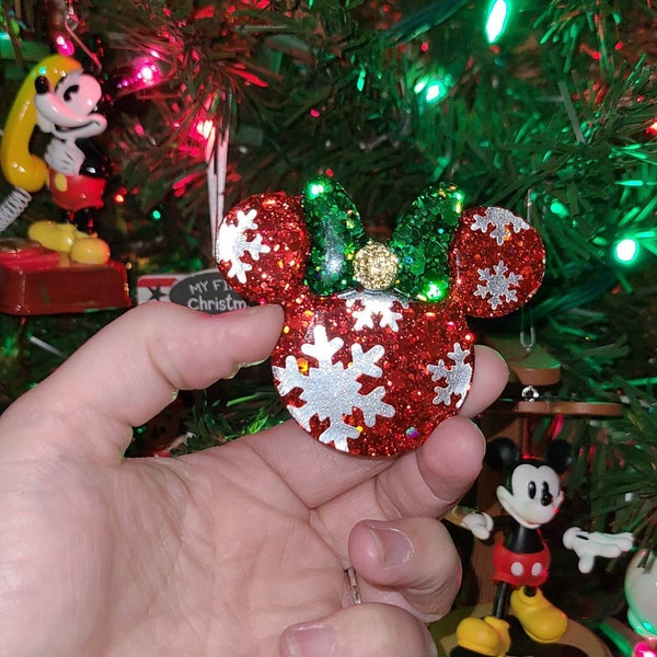 Christmas Mouse Popsocket*/keychain/badge Reel/magnet/christmas ...