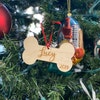 Pet Name Ornament, Dog Ornament, Dog Lover Gift, Christmas Ornament ...