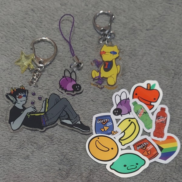 Homestuck Single Character Charms - 2.5inch - Etsy