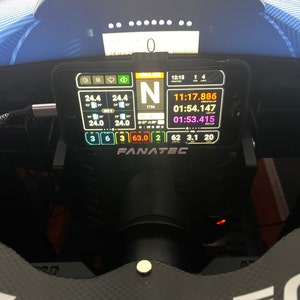 Sim Racing Dashboard With Magnetic QR and Height Adjustment - Etsy
