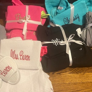 Plus Size Waffle Weave Cotton Robe for Ladies Large Size Spa - Etsy