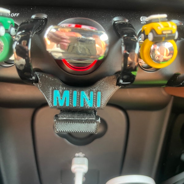 MINI Cooper Sunglass Clip Dash Holder Mount -felt Lined -fits Most Size ...