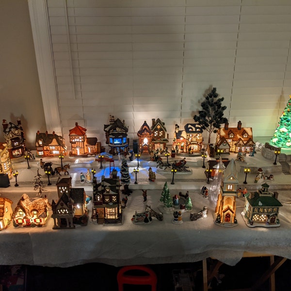 Village Display Platform C31large Dept56 Lemax Dickens Snow Village ...
