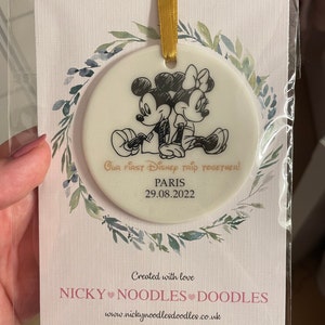 Personalised Table Seating Plan Cards_disney Minnie/mickey - Etsy