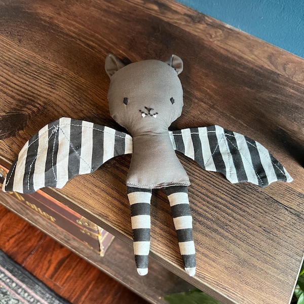Bat Sewing Pattern 8" Tall (20cm) - Etsy