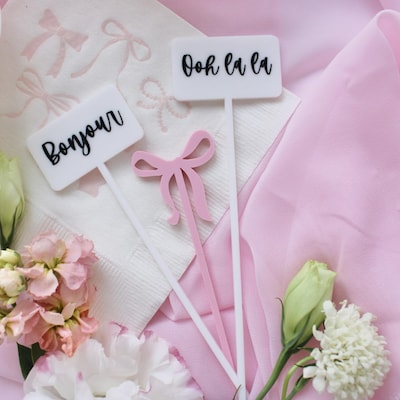 Wooden Buffet Food Name Sign, Food Table Tent Card, Food Tag, Cute ...