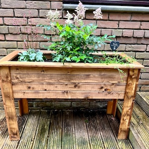 Charles Taylor 3 Piece Wooden Veg Trough Planter Set. - Etsy UK