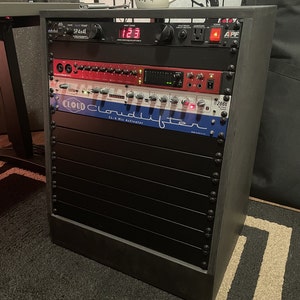 Double Bay Desktop Studio Equipment Rack Audio Rack - Etsy