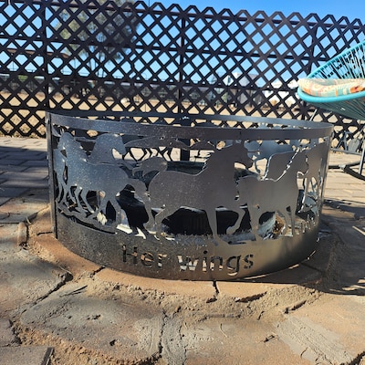 Cowboy Fire Pits Custom Fire Ring Pits Heavy Duty Outdoor Fire Pit ...