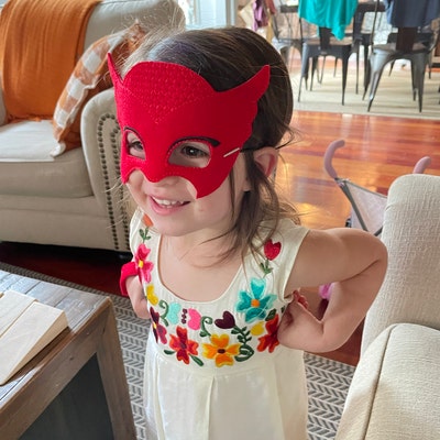 Blue Dog Mask Dress up Masks Child Size Dress Up Quiet - Etsy