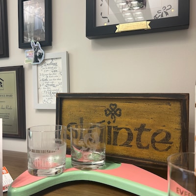 1950s Style Atomic Diner Sign Retro Futurism Painted Space Age Styled ...