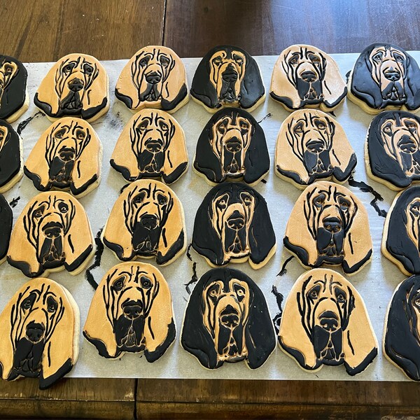 Bloodhound Dog Cookie Cutter Pastry Fondant Dough Biscuit - Etsy