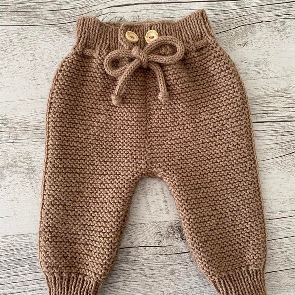 Cedarwood Baby Pants Knitting Pattern | PDF Knitting Pattern | 0-24 ...