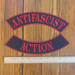 Custom Embroidered Top and Bottom Rocker Set MC Biker Patch 617 Sizes ...