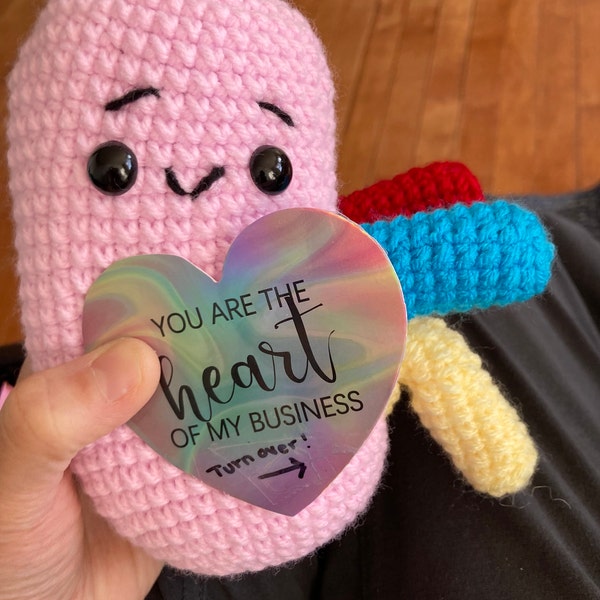 Spleen Stuffed Plushie Handmade Crochet Organ Nurse Gift Doctor Gift ...