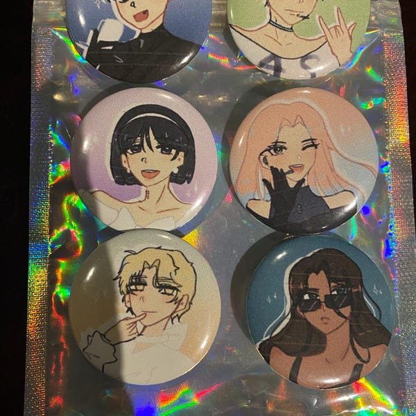 Alien Stage Buttons - Etsy