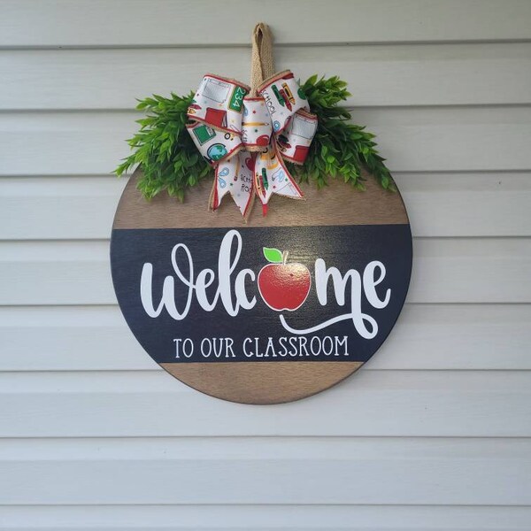 Teacher Door | Teacher Door Sign | Classroom Sign | Teacher Gift ...