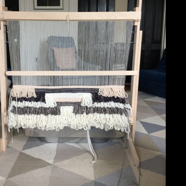 Extra Large Grizzly Loom - 36" X 64" Adjustable Tapestry Loom - the ...