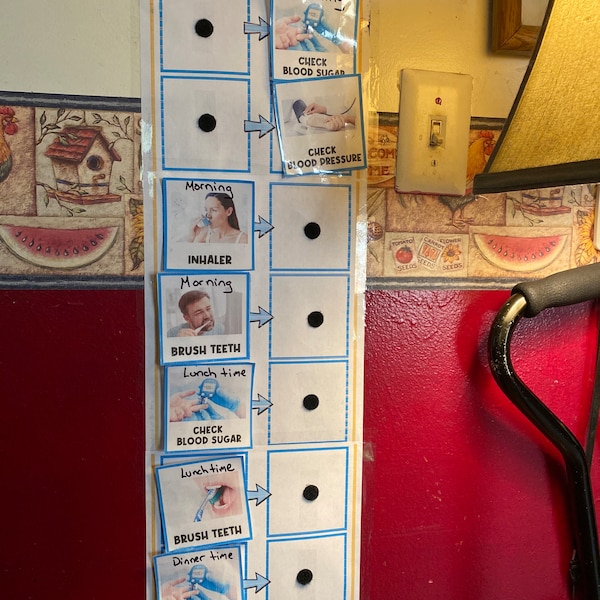 ADULT: REAL PICTURES | First Then Board | Visual Aid | Visual Schedule ...