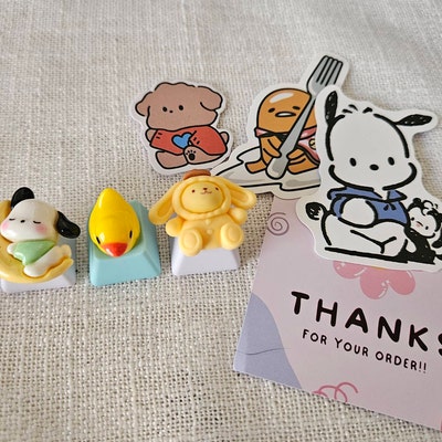 Handmade Resin Duck Keycap, Goose Keycap, Animal Keycaps, Cute Keycaps ...