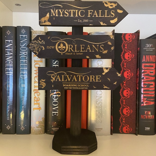 Personalized Standing Wood Arrow Signpost, Laser Engraved, Fantasy ...