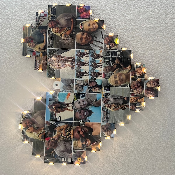 Photo Frame Multiple Photos, Custom Collage Frame, Picture Frames ...