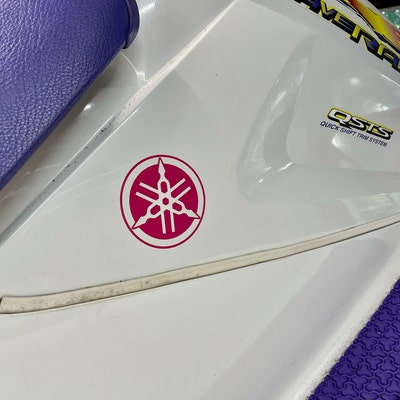 Yamaha Circle Logo Vinyl Decal Car Window Bumper Sticker Select Color ...