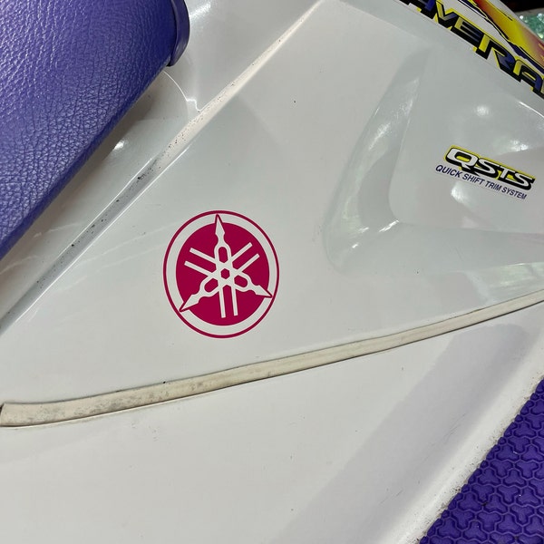 Yamaha Circle Logo Vinyl Decal Car Window Bumper Sticker Select Color ...