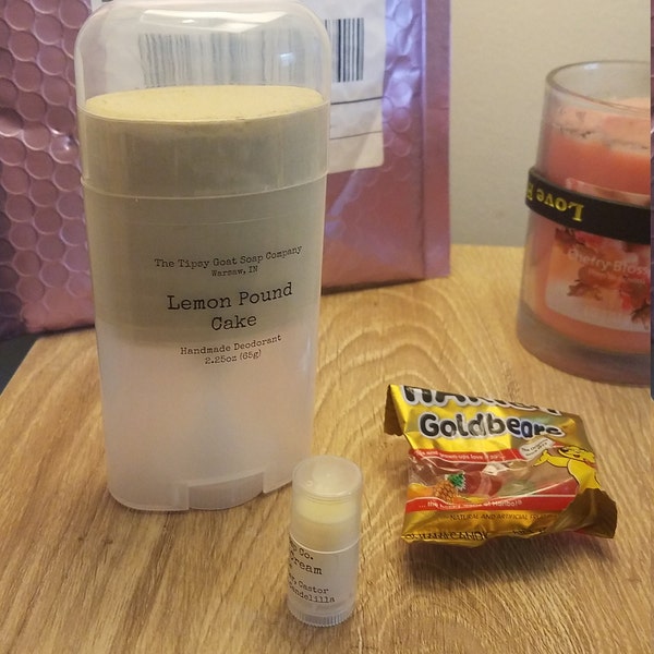 Lemon Pound Cake Handmade Deodorant - Etsy