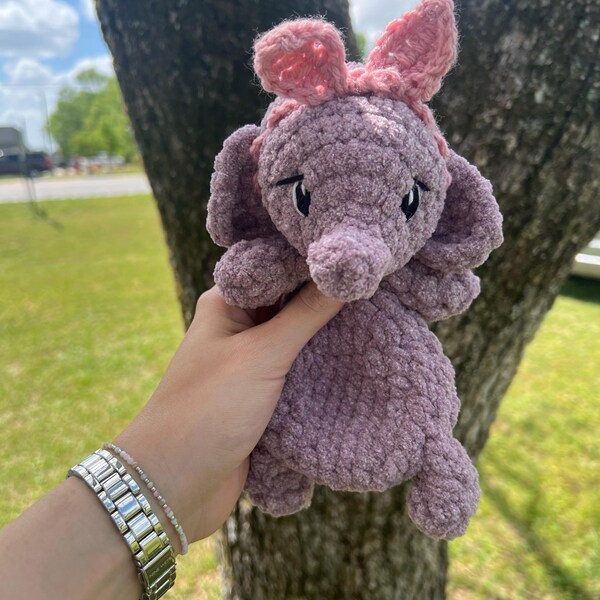 No Sew English PDF Crochet Pattern Bulky and Quick Plush Little Nelly ...