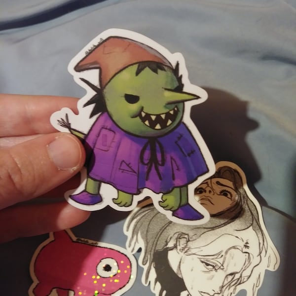 Sticker Monster Naoki Urasawa Nameless Monster Obluda Johan Nina Fanart ...