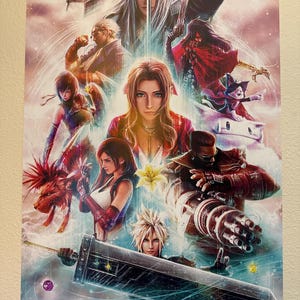 Final Fantasy XVI Limited Edition Fine Art Print FF16 Poster Eikons - Etsy