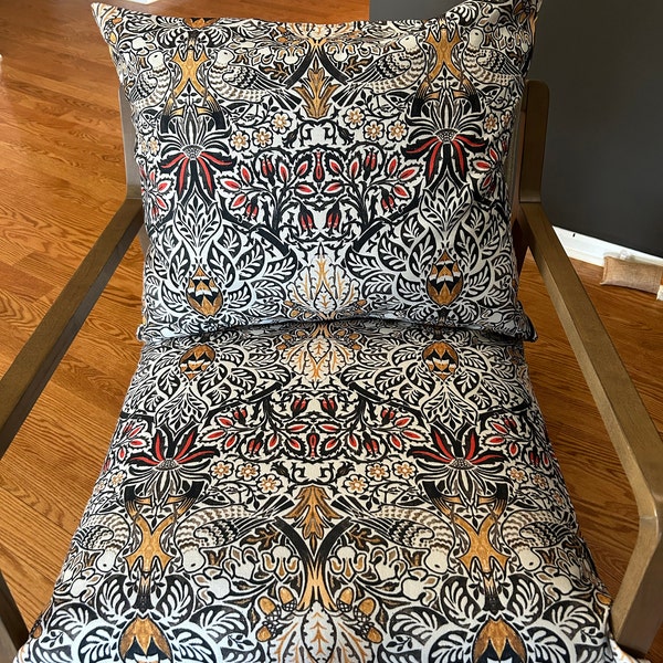 William Morris Design Draft Pattern Decorative Throw Pillow Cover ...