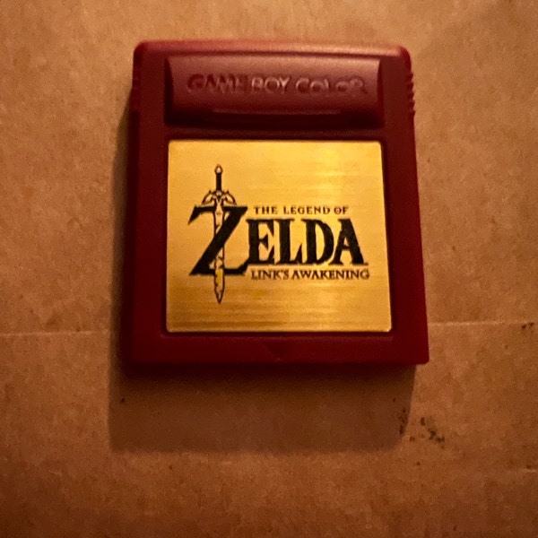 Laser Engraved Gameboy Cartridge Stickers - Etsy