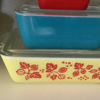 Pyrex Inspired Butterfly Gold Heart Vinyl Decal - Etsy