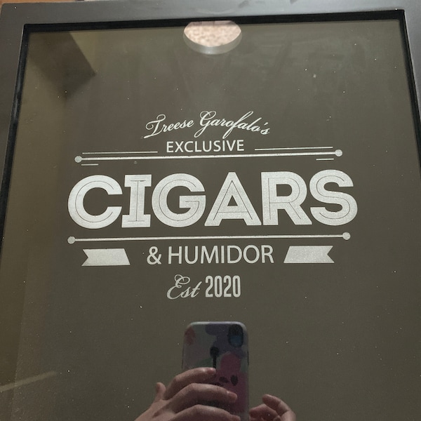Cigar Band Custom Shadow Box, Personalized Cigar Bands, Exclusive ...