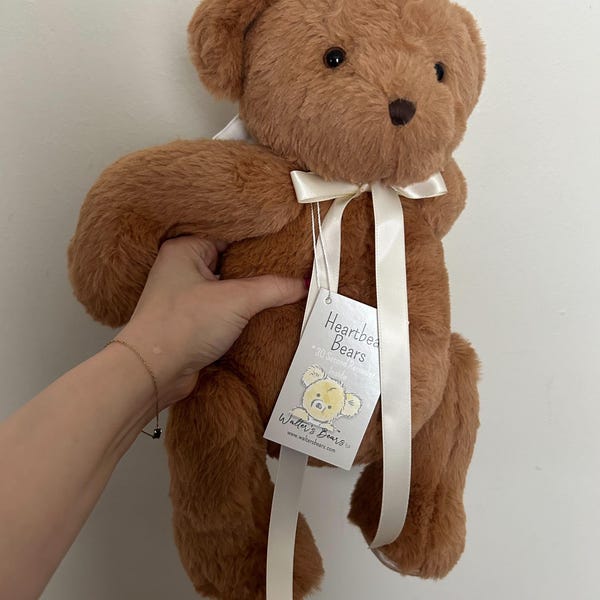 Voice Recording Teddy Bear, Personalized Plush Keepsake Gift, up to 30 ...