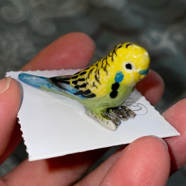 Little Critterz Parrot Green Parakeet Mojito - Handcrafted Home Decor ...