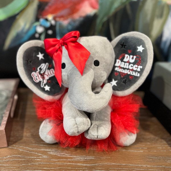 Elephant - Dance Cheer Personalized - Big Little Gift - Dance Recital ...