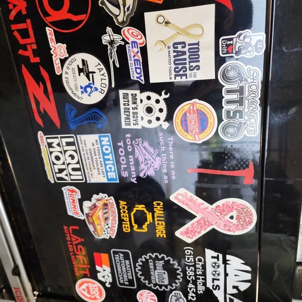 JDM Racing Car Stickers Pack Sponsors Logos Team Racing Sports Drift ...