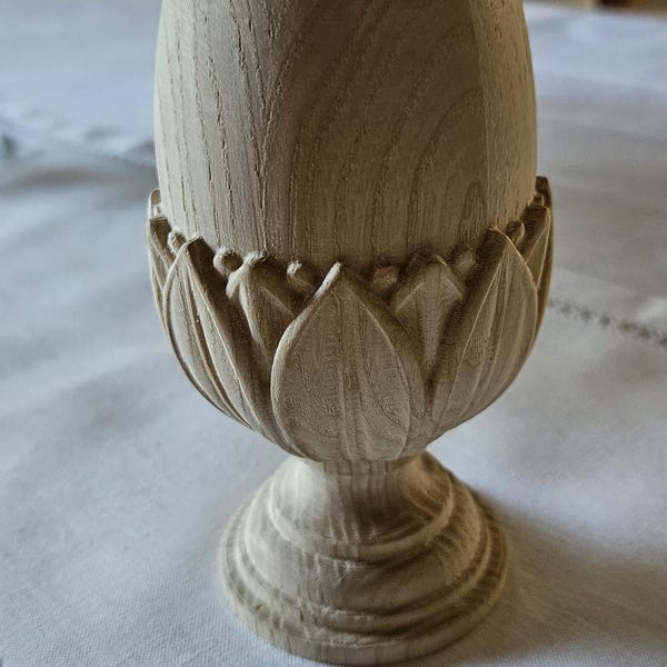 Raven Wooden Finial for Staircase Newel Post #2, Crow Finial Bed Post ...