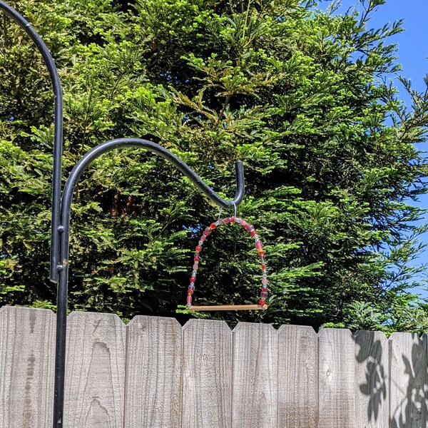 Set of 2 Hummingbird Swings Perches GREAT GIFT See Video - Etsy