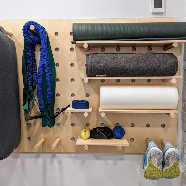 Freestanding Curved Pegboard Fully Finished - Etsy