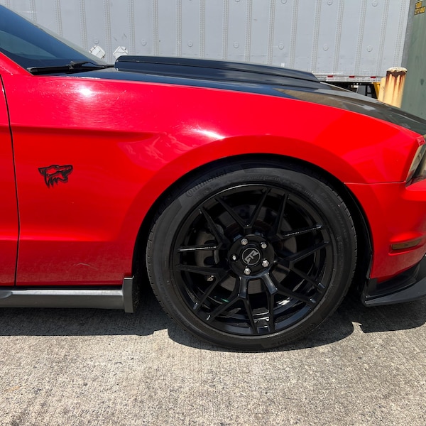 2x Demoncat Ghoul Redeye Logo Emblem Badge for Challenger Charger ...