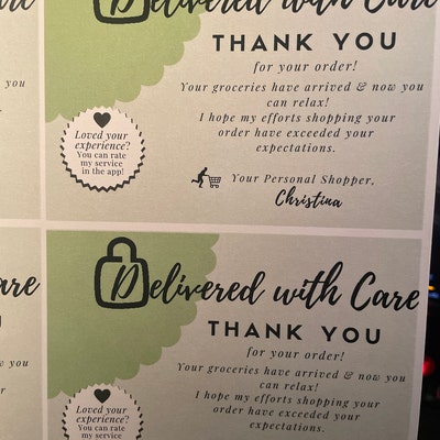 Doordash Animated Text Delivery Message Custom GIF Animated - Etsy