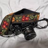 Embroidered Camera Strap, Floral Camera Strap, Camera Shoulder Strap ...