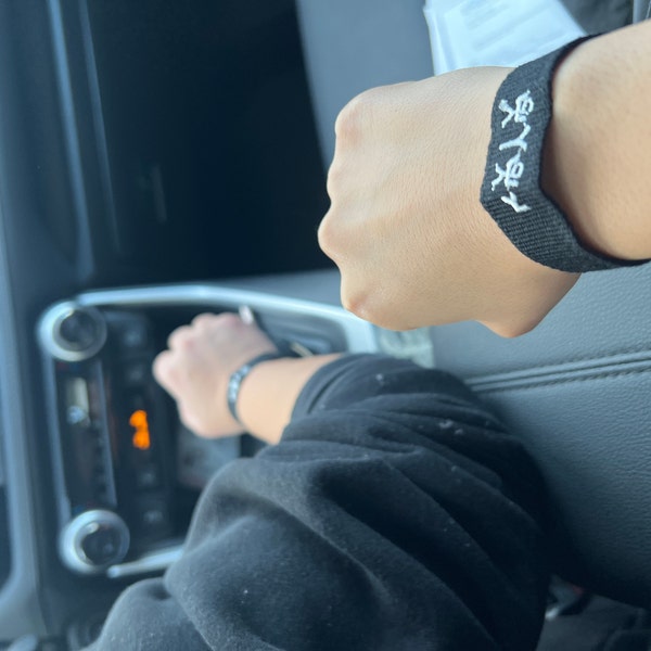 YHWH Bracelet, Pictograph Hebrew Behold Nail Behold Hand COTTON ...