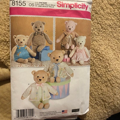 RAG QUILT Simplicity 8278 Fox Quilt Pattern Horse, Monkey Rag Quilt ...
